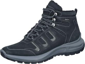 Manitu Homme 670130-01 Botte mi-Mollet, Noir, 46 EU