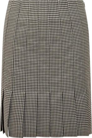 Ferragamo Femme, Jupes, Multicolore, Taille: 36 FR Jupe pliss&eacute;e