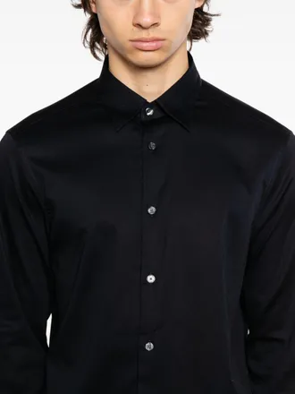 Emporio Armani Cotton Shirt - Black