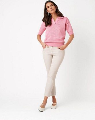 Toni Poloshirt Greta aus Lochstrick