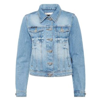 Philipp Plein Damen, Jacken, Blau, XSGr&ouml;&szlig;e