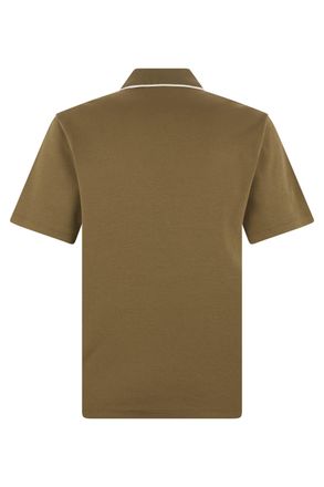 HUGO BOSS Mens Polo Shirt Khaki Cotton T-shirts And Polos