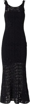 Pinko Pinko, Femme, Robes, Noir, Taille: 40 FR Juncus Midi Dress