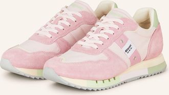 Blauer Sneaker Melrose rosa