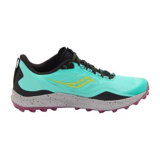 Saucony Peregrine 12 Cool Mint/Acid Schuhe - - Shoes - Damen - Blau - 40 1/2 EU