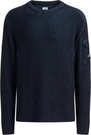 C.P. Company C.p. Company, Homme, Pulls, Bleu, Taille: XL Maille ras du cou