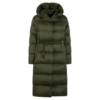Marc Cain Langer Daunenmantel - - Jackets - Damen - Gr&uuml;n - M