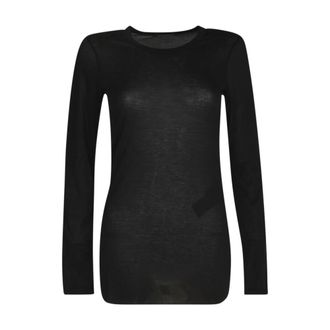 Ann Demeulemeester Ann Demeulemeester T-Shirts und Polos Schwarz - - Tops - Damen - Schwarzk - XS