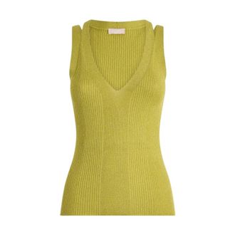 Liu Jo Elegante Mischung aus Viskose und Polyester - - Knitwear - Damen - Gr&uuml;n - L