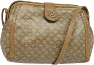 Celine Pre-owned Cuir sacs-celine - Femme - Pre-owned - Beige - Taille: ONE Size