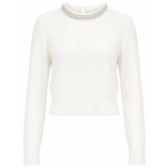Pinko Berlino Pullover - - Knitwear - Damen - Wei&szlig; - M
