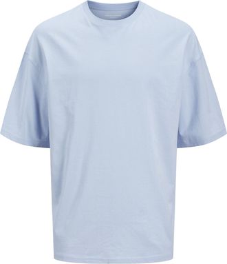 Jack & Jones Herren JJECHARGE Tee O-Neck NOOS T-Shirt, Chambray Blue,S