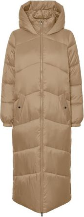 Vero Moda Damen Vmuppsala Long Coat Noos Mantel, Tigers Eye, XS EU