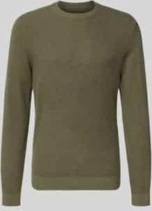 Mc Neal Strickpullover mit gerippten Abschlüssen