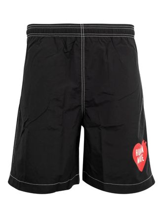 Human Made short de bain à logo coeur - Bleu