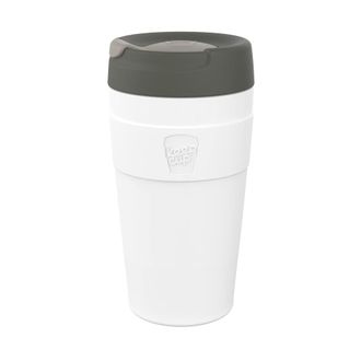 KeepCup Qahwa wiederverwendbarer Reisebecher, vakuumisolierter Becher mit auslaufsicherem Trinkdeckel, 454 ml