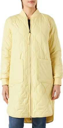 s.Oliver Damen Mantel, Gelb, 48 EU