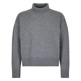 Ami Homme, Pulls, Gris, Taille: M Matis Turtleneck