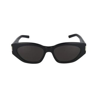 Saint Laurent Schwarze Sonnenbrille SL 638 001 - - Accessories - Damen - Schwarzk - 55 MM