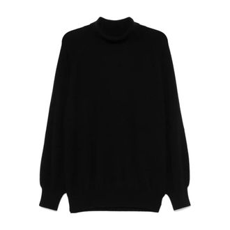 Khaite Schwarzer Percy Pullover - - Knitwear - Damen - Schwarzk - L