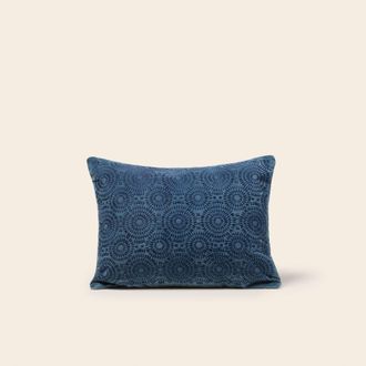 Madura Housse De Coussin Solaya Bleu dorage - BLEU