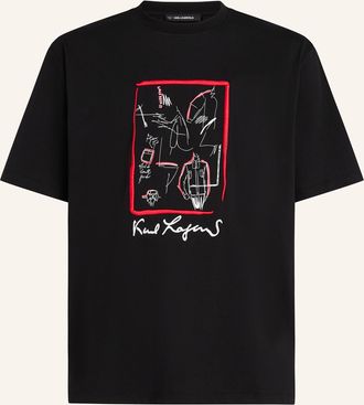 Karl Lagerfeld T-Shirt schwarz