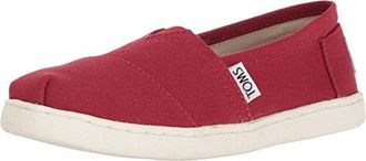 Toms YOUTH ALPARGATA Red Canvas UK3.0