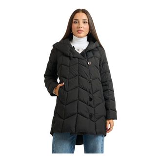 Alessia Santi Femme, Vestes, Noir, Taille: 40 FR Piumino Diamante