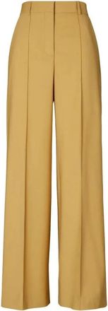 Tory Burch Femme, Pantalons, Beige, Taille: 34 FR Wool Wide Leg Pant