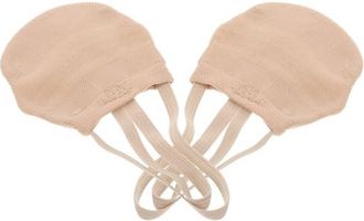 Beaupretty Chaussures de Danse Demi-Semelles Femme Taille L Prot&egrave;ge-Semelles en Tissu Tricot&eacute; Souple Demi-Coussinets Confortables pour Entra&icirc;nement et Spectacle