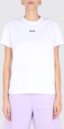 Msgm T-Shirt MSGM Damen Farbe Wei&szlig;