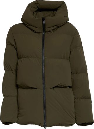 Woolrich Gefütterte Kapuzenjacke - Grün