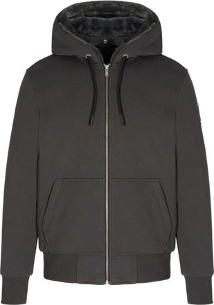 Moose Knuckles Klassischer Bunny Kapuzen-Zip-Up-Sweatshirt - - Sweatshirts & Hoodies - Herren - Grau - S