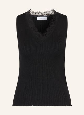 Darling Harbour Darling Harbour Stricktop Mit Spitze schwarz
