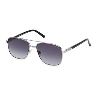 Guess unisex, Accessoires, Gris, Taille: ONE Size Lunettes de Soleil Meta &Eacute;l&eacute;gantes en Ruth&eacute;nium/Gris