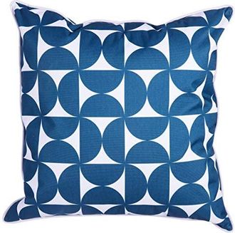 LOLAhome Terrassenkissen, Kobalt, Polyester, 45 x 45 cm