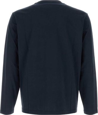 Autry Embroidered Long-Sleeve T-Shirt - Navy