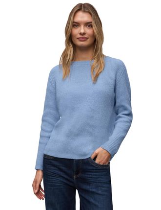 Street One Chenille Pullover Frosted Blue 44