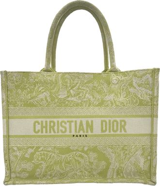 Dior Crossbody Bags - Dior Tote Book - Lemon Jungle - Gr. unisize - in Grün - für Damen