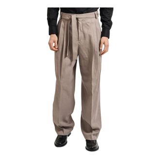 HUGO BOSS Homme, Pantalons, Brun, Taille: L Wide Pantalons