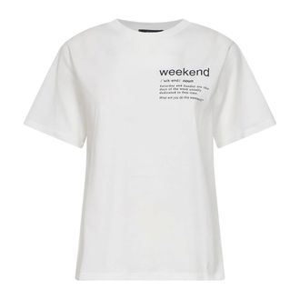 Max Mara Femme, Tops, Blanc, Taille: 38 FR Max Mara Weekend T-shirts et Polos Blanc