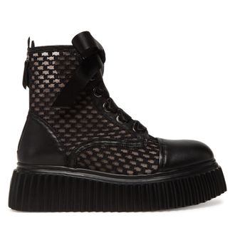 AGL Schn&uuml;rschuhe AGL Iggy Ghost D751563PGK77601013 Schwarz