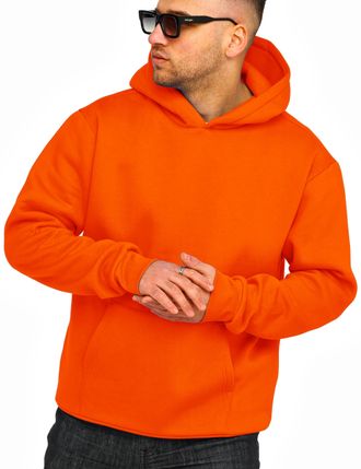 Behype. Herren Oversize Hoodie Kapuzenpullover Einfarbig Basic Heavy Blank Pullover Unifarben Kapuzen-Sweatshirt (DE/NL/SE/PL, Alphanumerisch, XXL, Regular, R