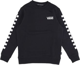 Vans Exposition Check Rundhals-Sweatshirt - - Sweatshirts & Hoodies - Herren - Schwarzk - L