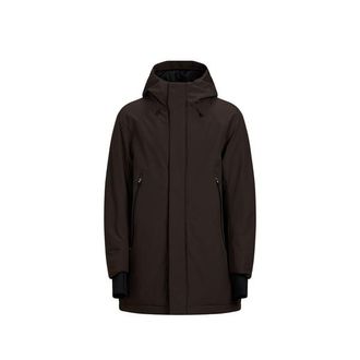 KRAKATAU Parka col montant &agrave; capuche
