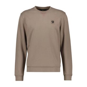 Belstaff Sweatshirt - - Sweatshirts & Hoodies - Herren - Braun - M