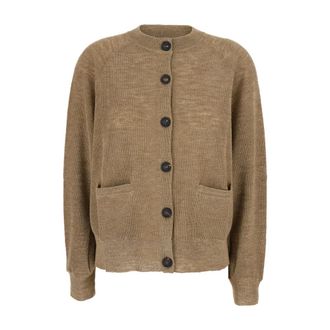 Brunello Cucinelli Femme, Pulls, Brun, Taille: 40 FR Maglia