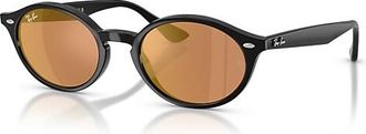 Ray-Ban Rb4315 Sonnenbrillen Schwarz Fassung Gold Glas 51-21