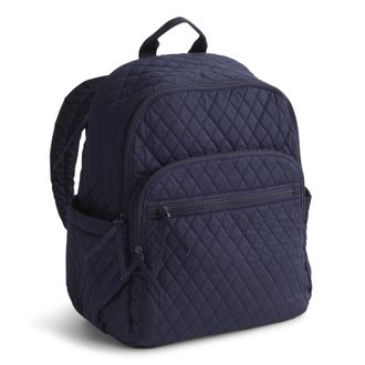 Vera Bradley Damen Bancroft Rucksack Baumwolle, Peacoat, Einheitsgr&ouml;&szlig;e