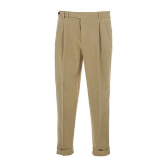 Pantaloni Torino Homme, Pantalons, Beige, Taille: XL Pantalon de costume &agrave; plis